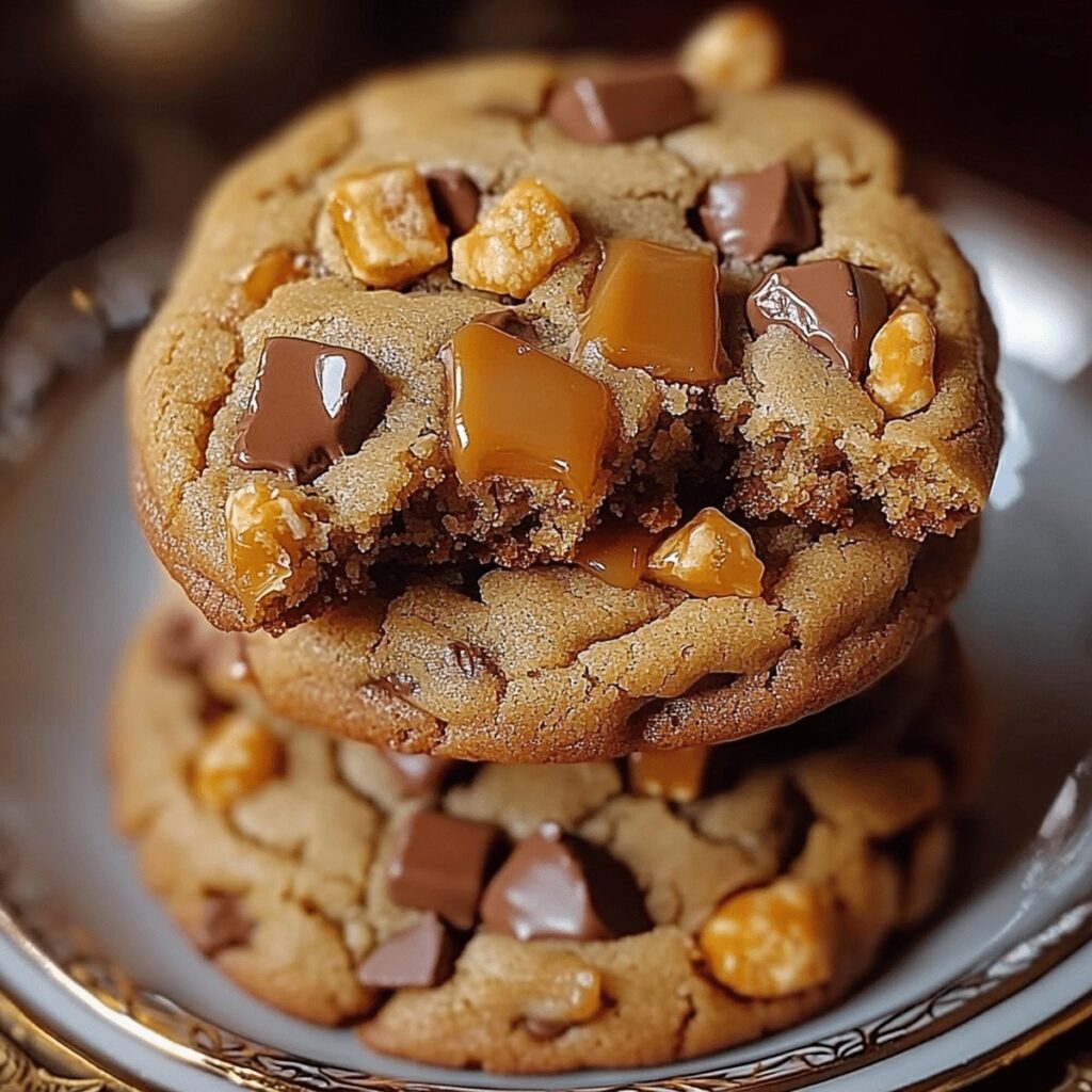 Butterfinger Caramel Crunch Cookies Recipe Sweet Symphony - The Pass ...