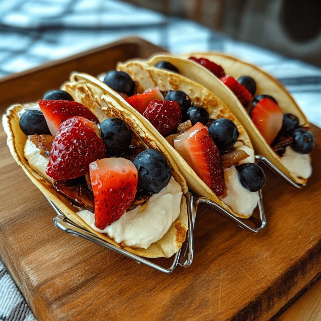 Fluffy Pancake Tacos Recipe: A Sweet Twist on Breakfast - The Pass and ...