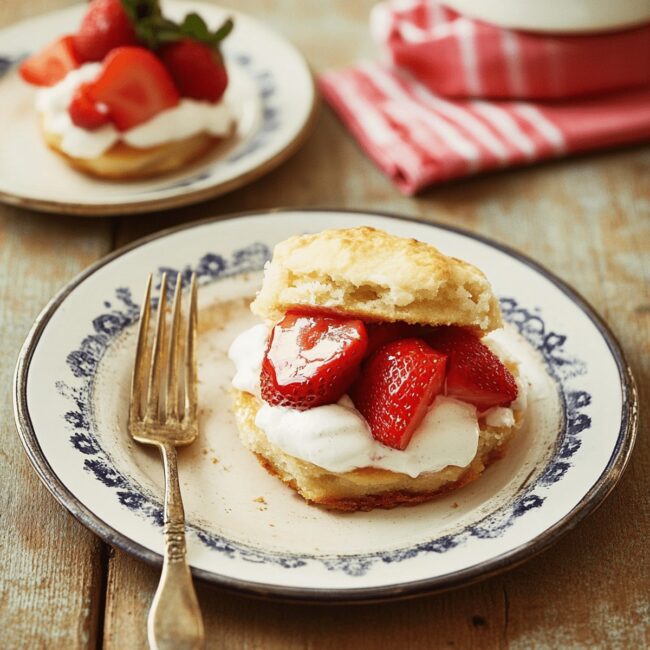 Dreamy Brandied Strawberry Shortcakes with Malted Whipped Cream Recipe ...