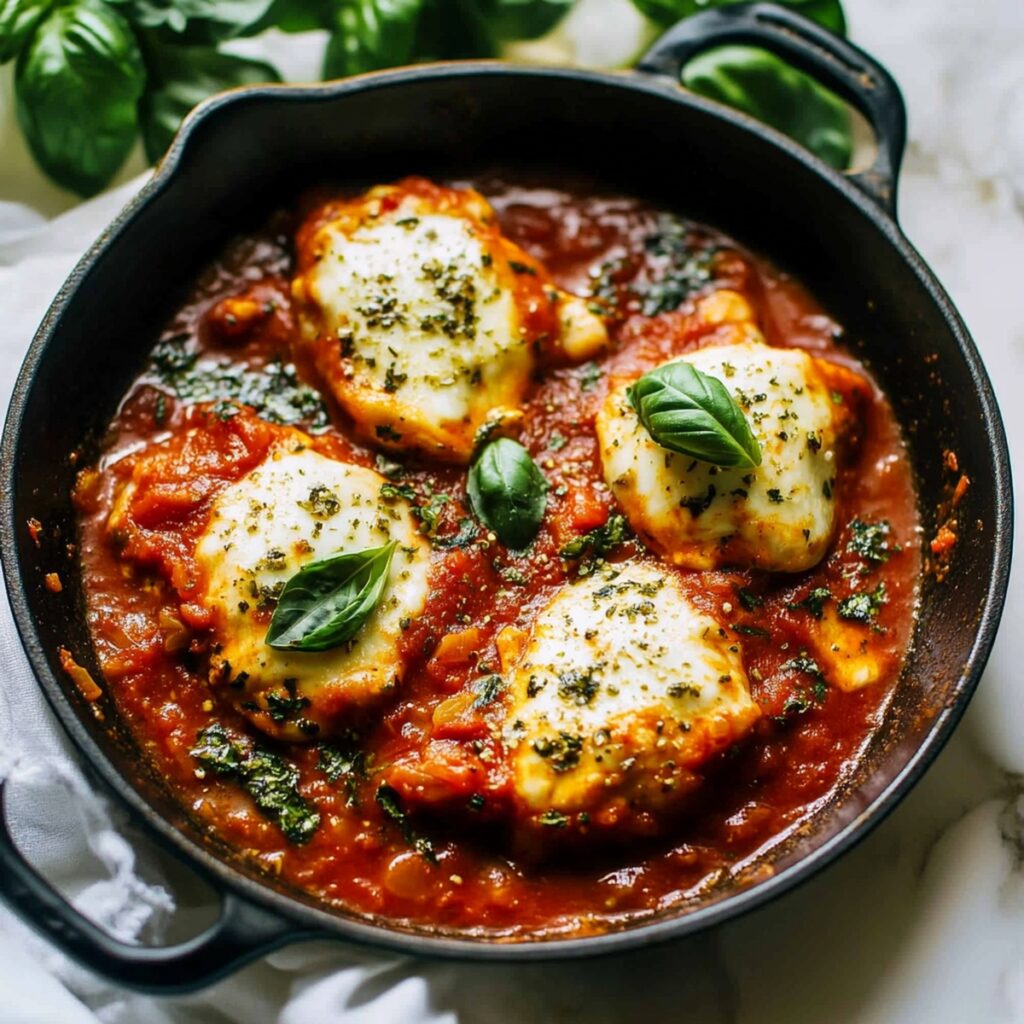 Authentic Rustic Italian Chicken in Tomato Sauce Recipe for Home - The ...
