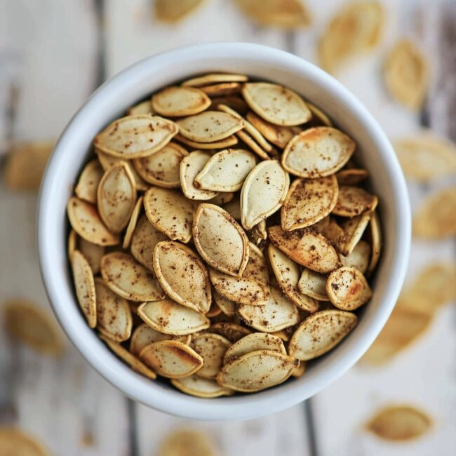 Crunchy Golden Pumpkin Seeds Recipe: Oven-Roasted Perfection - The Pass ...