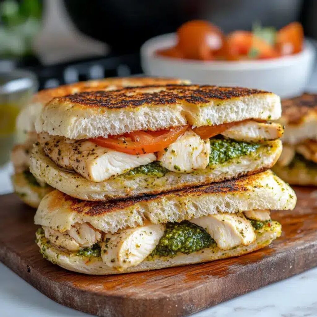 Sensational Chicken Pesto Sandwich Recipe for Lunch Lovers - The Pass ...