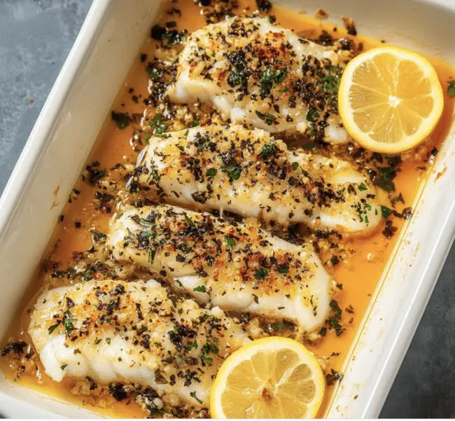 Easy Baked Cod Recipe: Flaky Fish Magic in Minutes - The Pass and ...