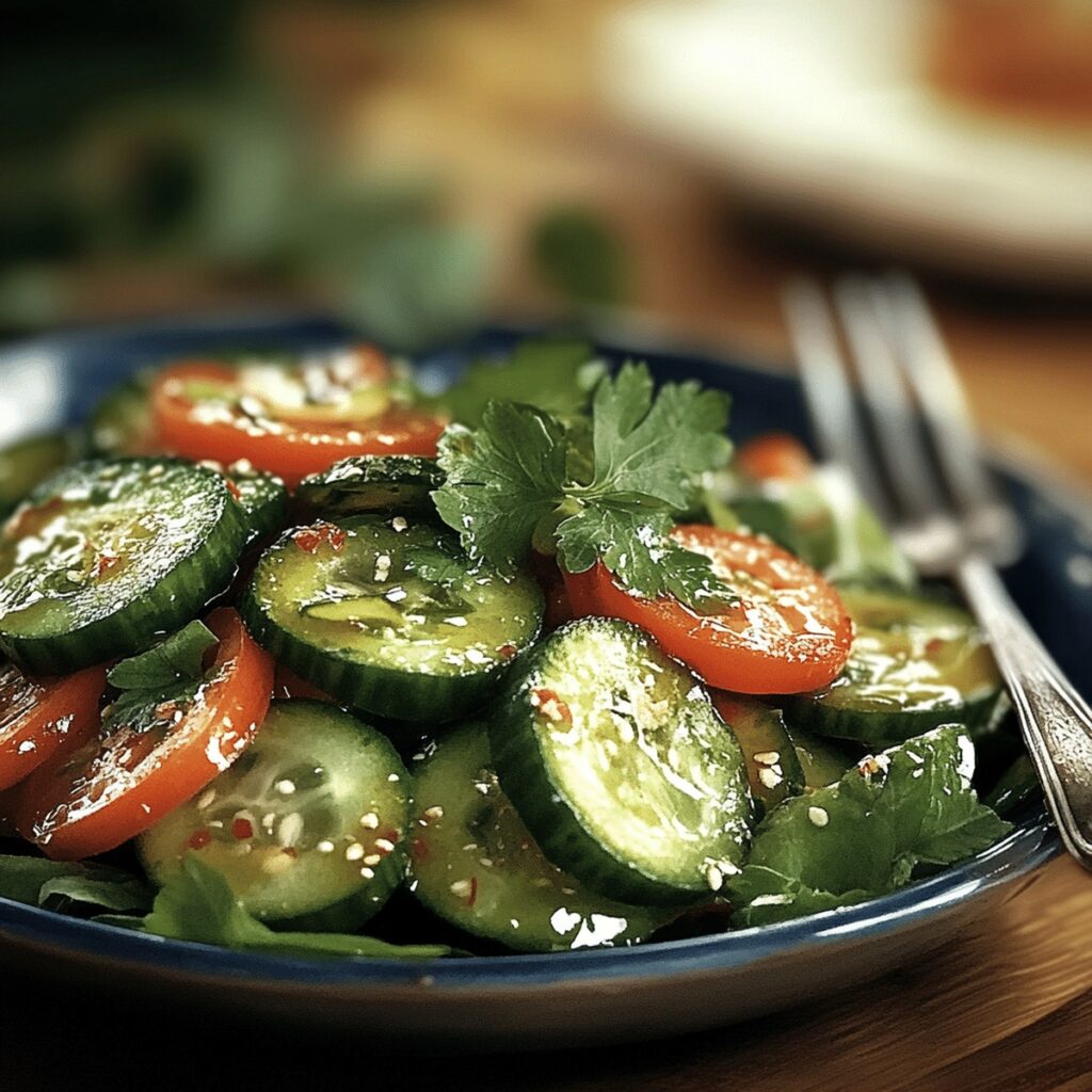 Fresh & Zingy Cucumber Salad Recipe: A Summer Delight - The Pass and ...
