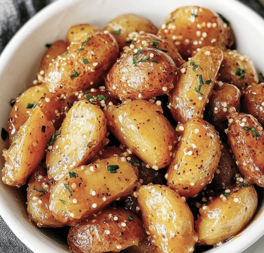 Tangy Honey Mustard Potatoes Recipe: Simple & Scrumptious! - The Pass ...