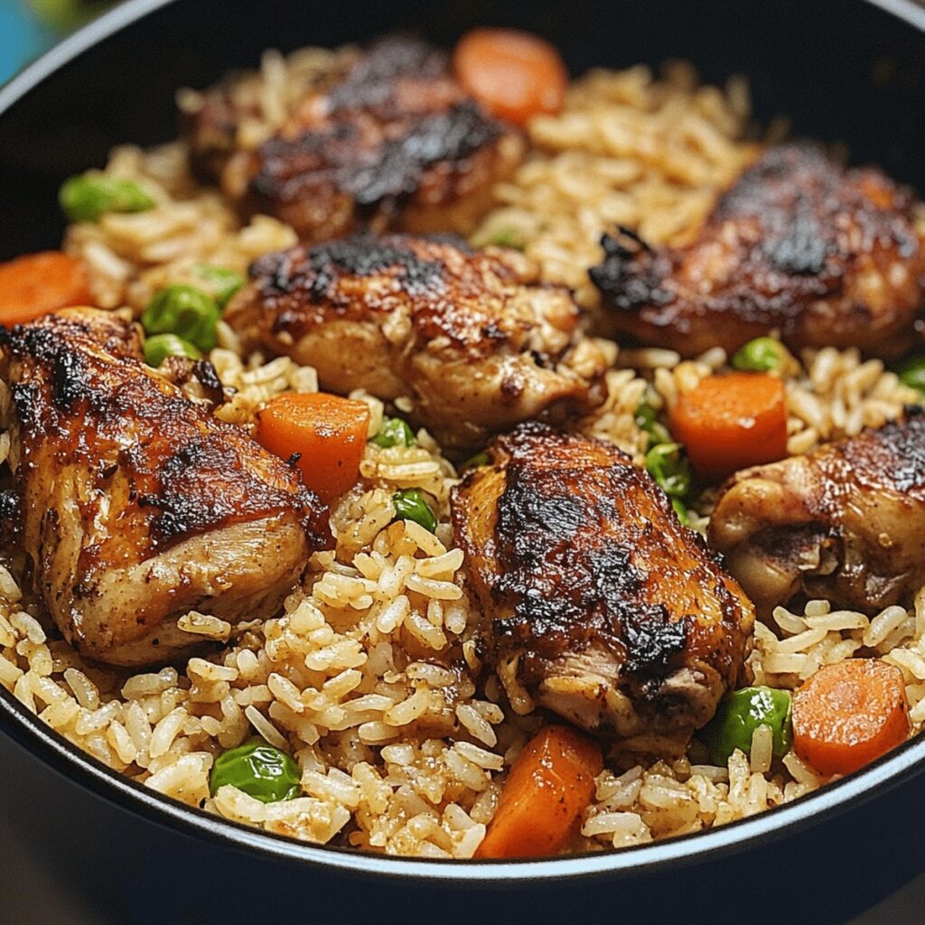 Caribbean Jerk Chicken and Rice Recipe with Island Flair - The Pass and ...