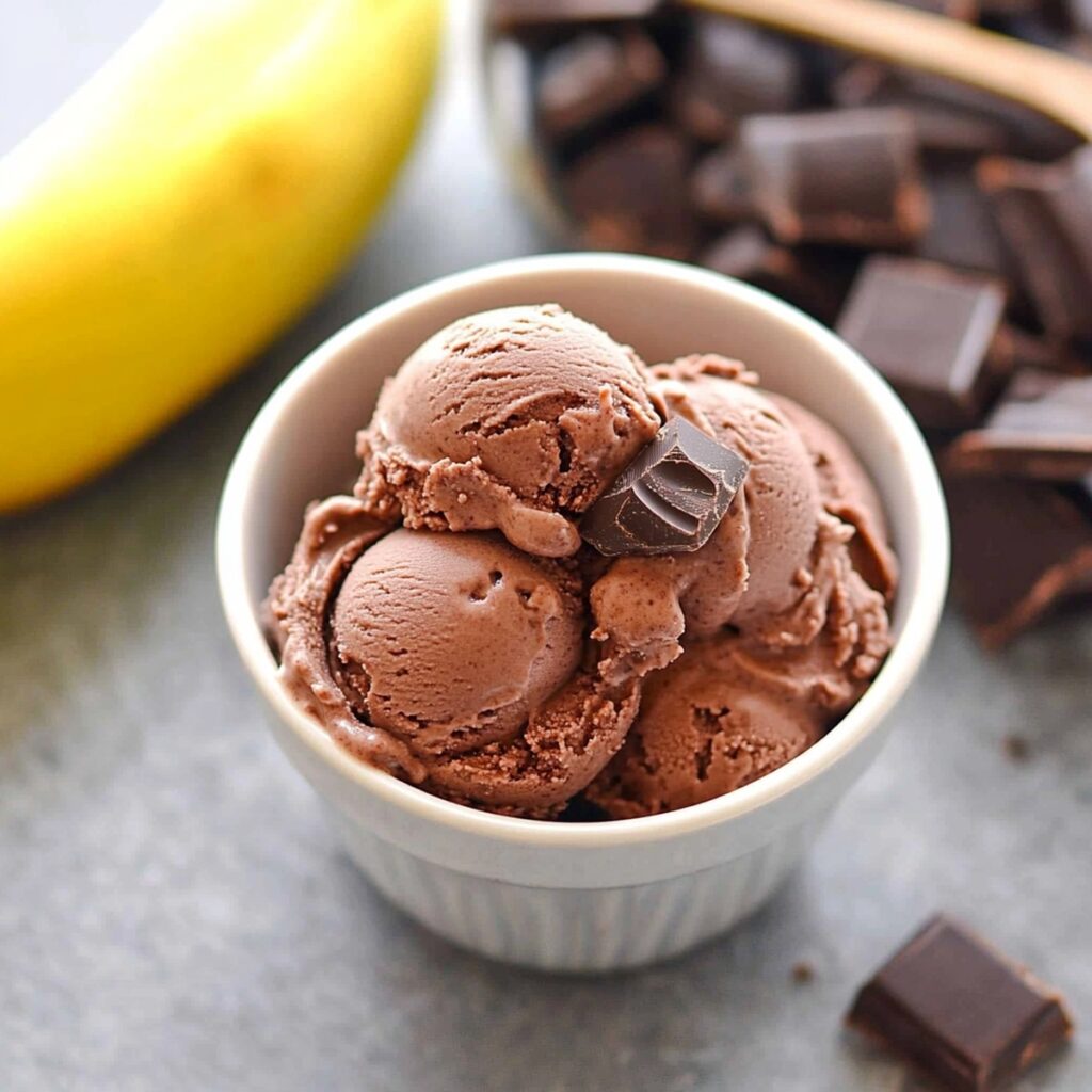Dreamy Chocolate Nice Cream Recipe for Sweet Tooth Joy - The Pass and ...