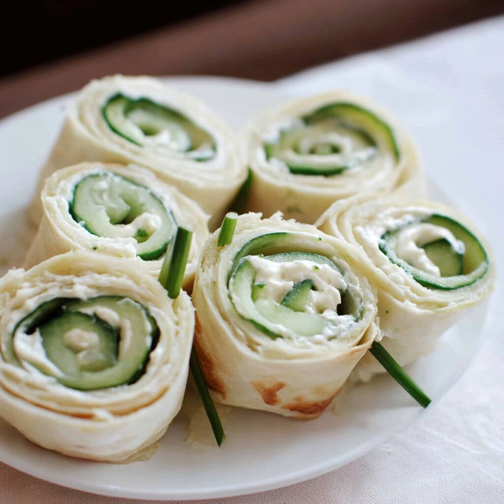 Crunchy Cucumber & Cream Cheese Sandwich Rolls Recipe - The Pass and ...