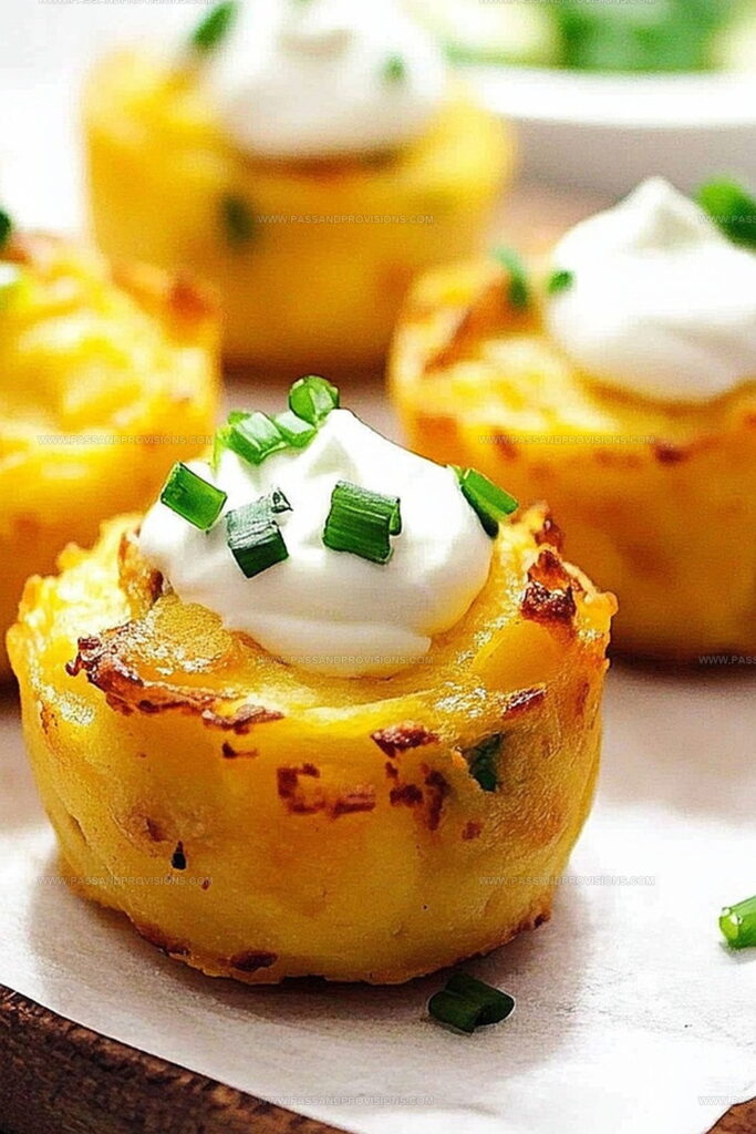 Golden Crispy Mashed Potato Cups Recipe: A Fun Twist! - The Pass and ...