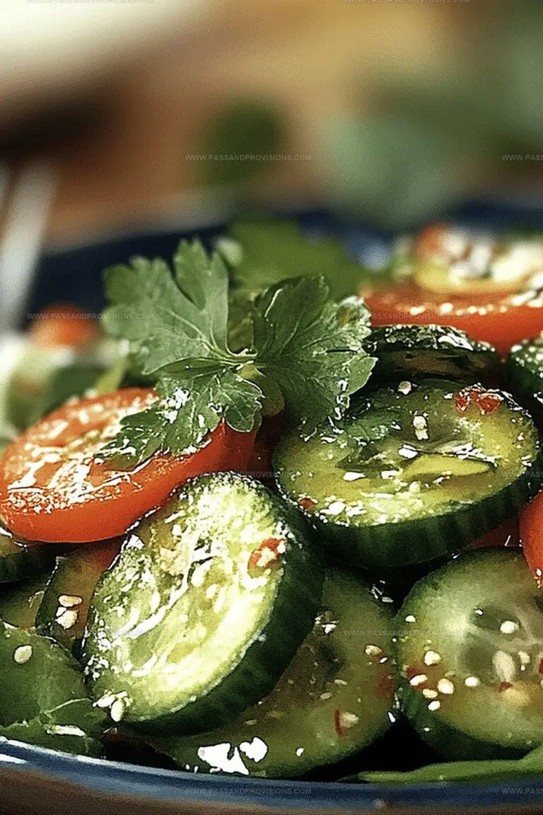 Fresh & Zingy Cucumber Salad Recipe: A Summer Delight - The Pass and ...