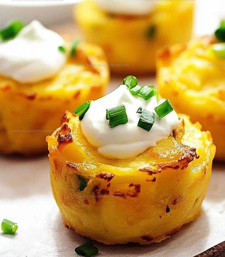 Golden Crispy Mashed Potato Cups Recipe: A Fun Twist! - The Pass and ...
