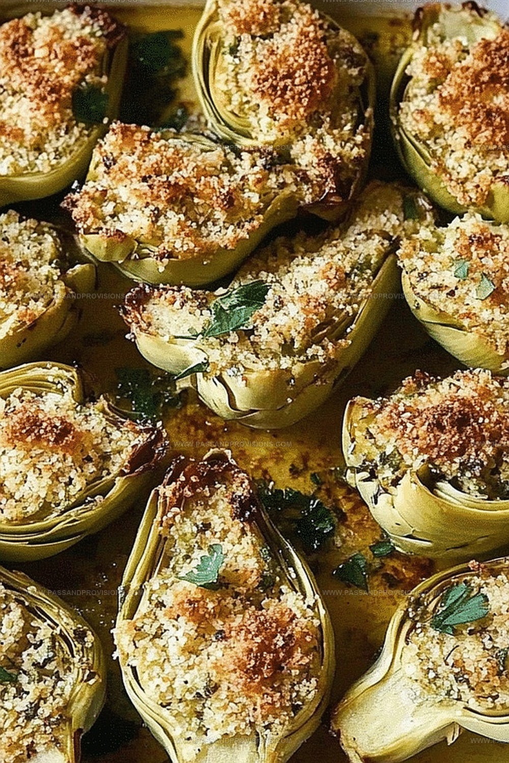 Irresistibly Zesty Italian Stuffed Artichoke Hearts Recipe - The Pass ...