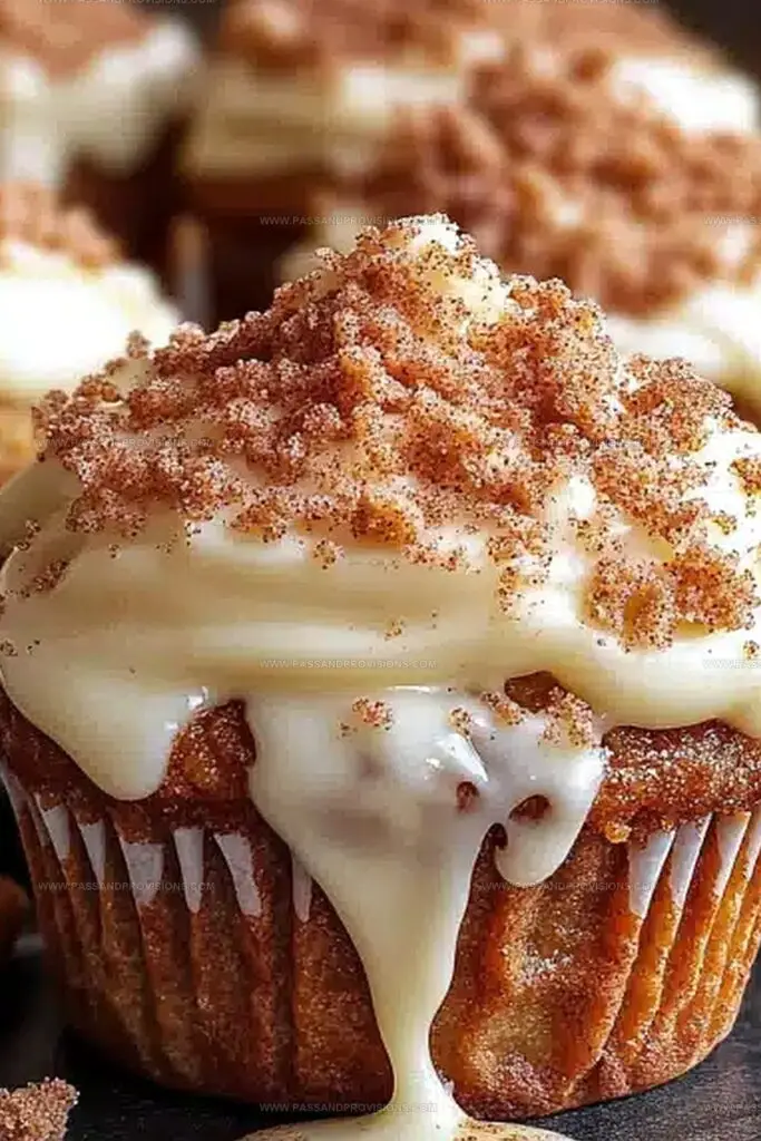 Easy Gooey Cinnamon Cream Cheese Muffins Recipe That Dazzles - The Pass ...